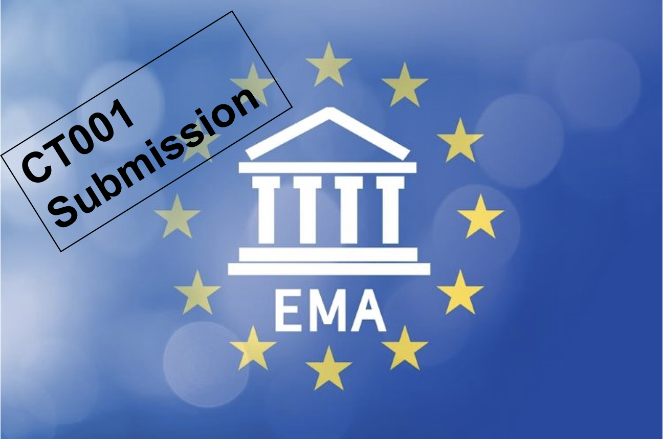 Marketing Authorisation Application (MAA) for CT001 has been submitted ...